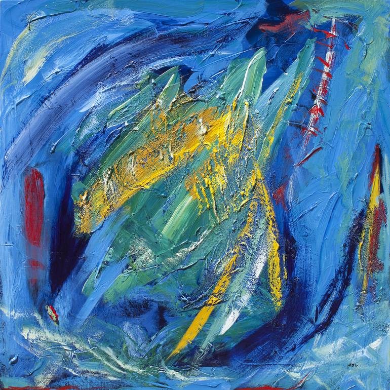 Delivering the Devastating News Painting by Matt Lennert | Saatchi Art