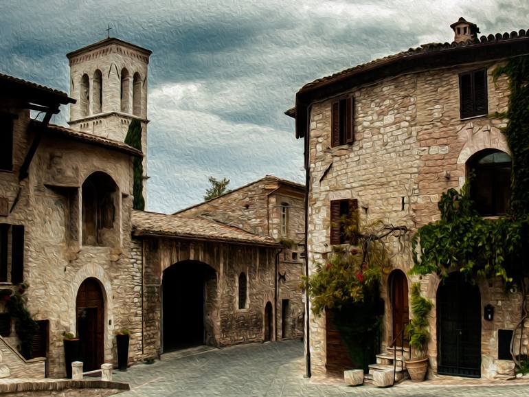 Assisi Mixed Media by Jon Holland | Saatchi Art