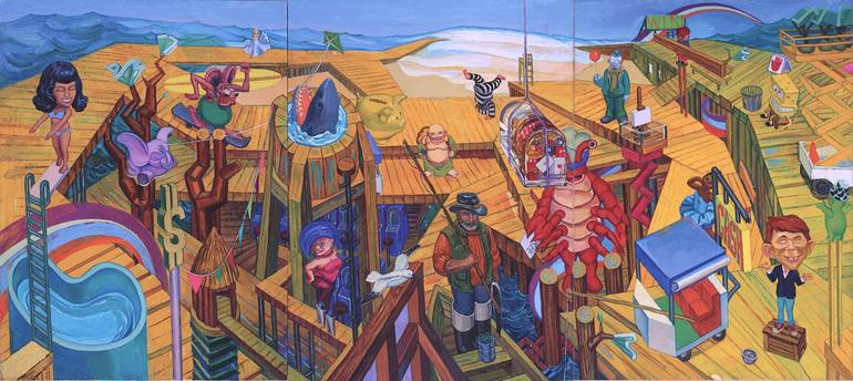 What We Worry? Painting by Margaret McCann | Saatchi Art