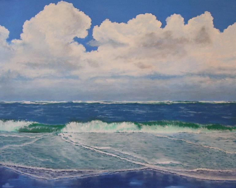 Cornelian Bay Painting by Mark Townsend | Saatchi Art