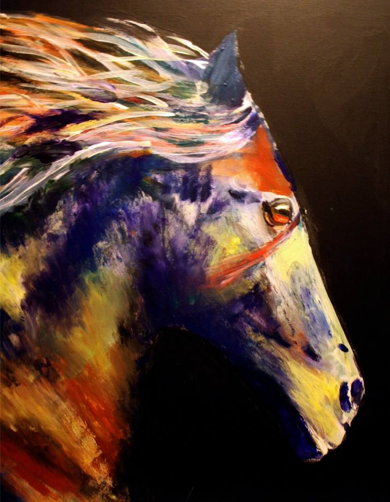 Dobin Painting by naziah Angel | Saatchi Art