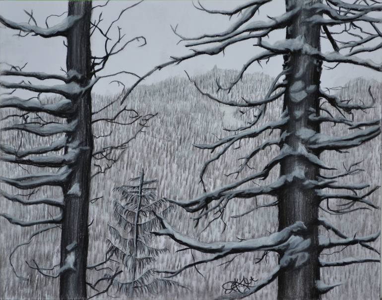 Diez Vista Drawing by Ashley Knight | Saatchi Art