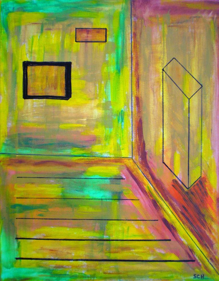 The Room - Mystery Number 6 Painting by Scott Haley | Saatchi Art