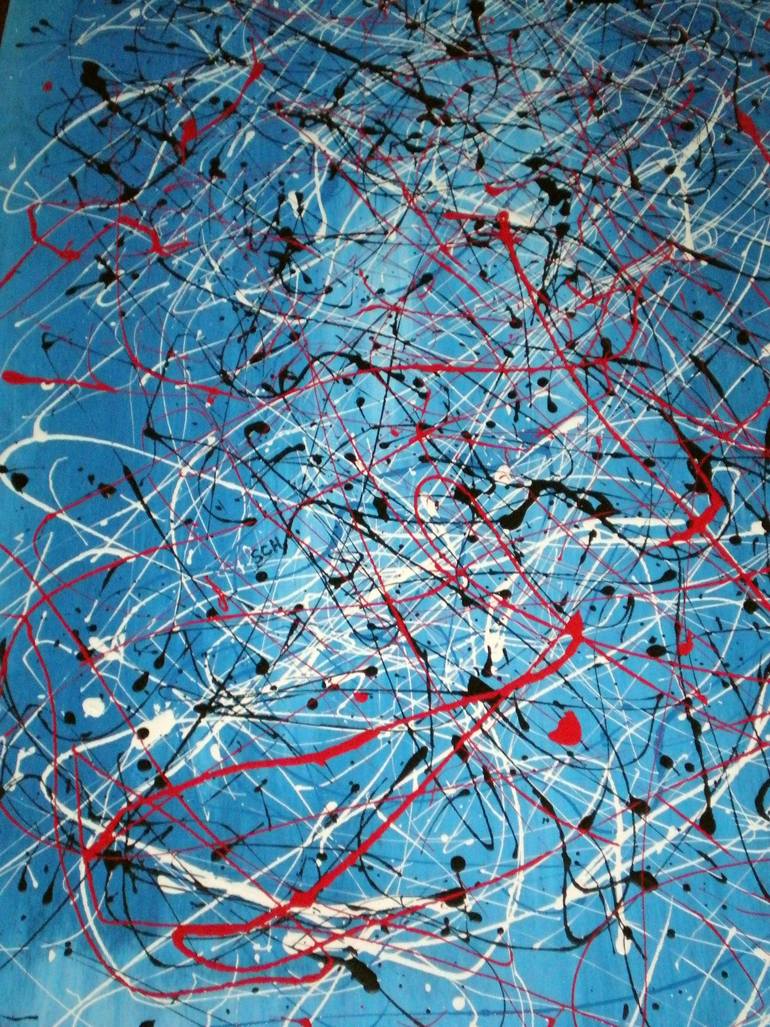 Blue Sky Number Three Painting by Scott Haley | Saatchi Art