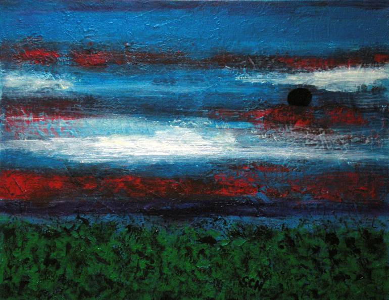 Mayan Dreamscape Two Painting by Scott Haley | Saatchi Art