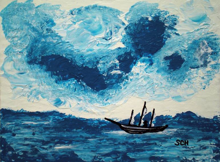 Storms Never Last Number 4 Painting by Scott Haley | Saatchi Art