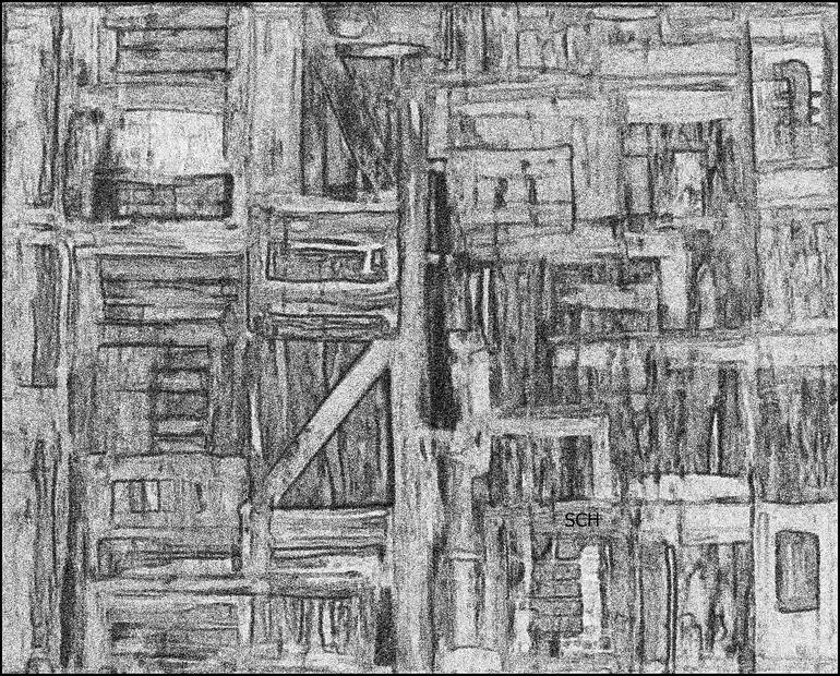 Makeshift Painting by Scott Haley | Saatchi Art