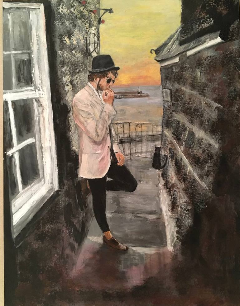 The Wanderer Painting by Caroline Dodd | Saatchi Art