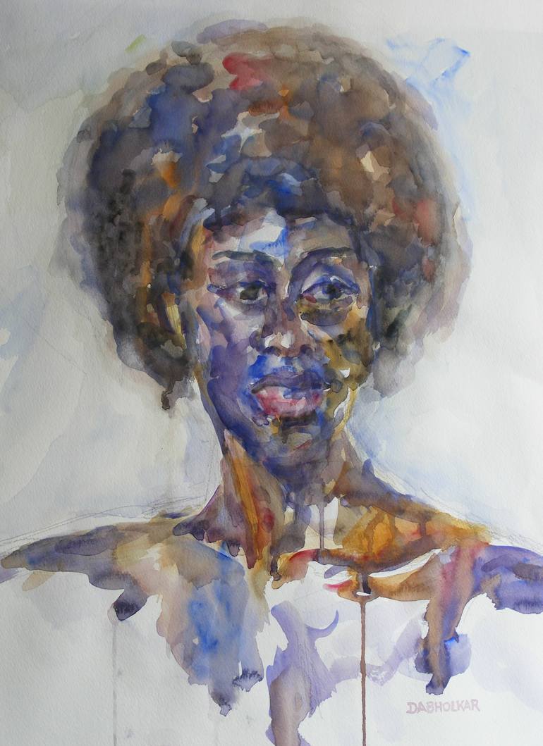 The Blue Painting by Arun Dabholkar | Saatchi Art