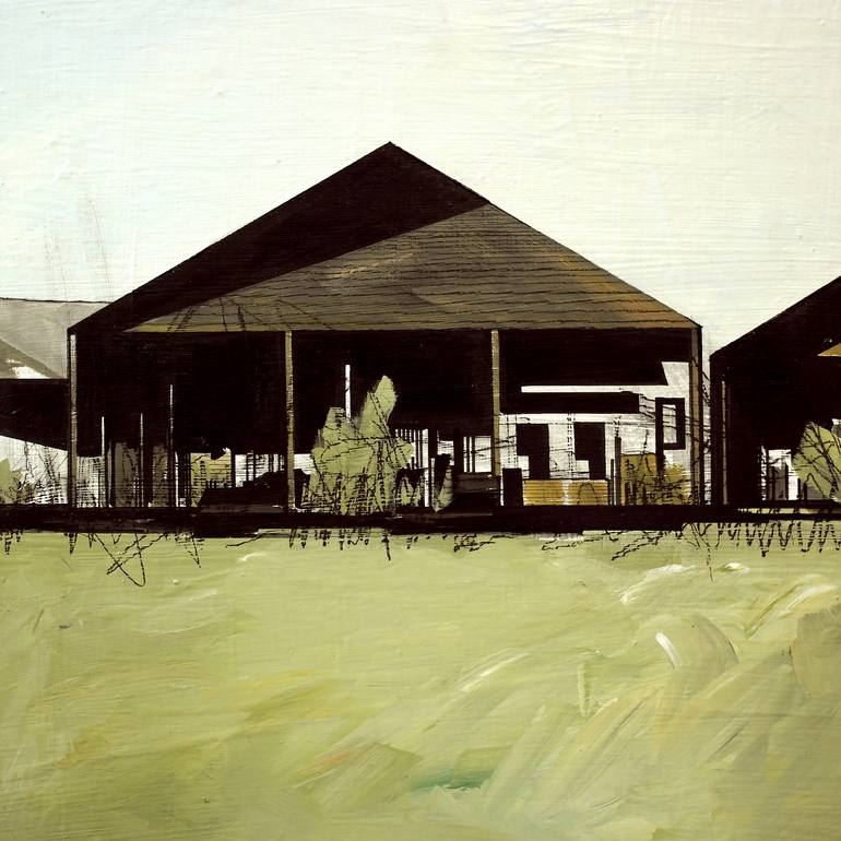 Derelict Duke Street, Glasgow Painting by Graham Lister | Saatchi Art