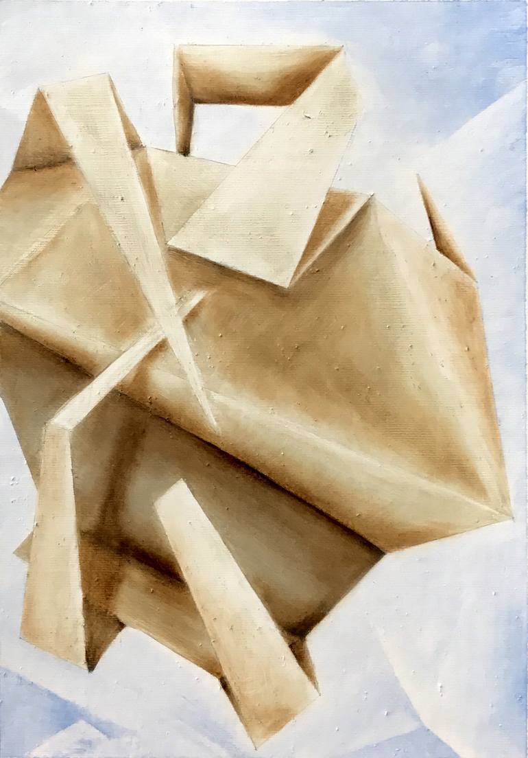 The paralysis of analysis 17.05 Painting by Karol Kochanowski | Saatchi Art