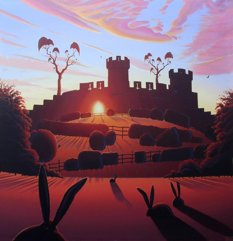 'Warwick Castle - the Mound' limited edition 29 of 95 Painting by ...