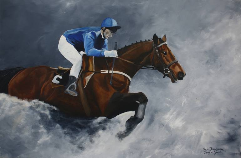 The Boilerman Painting by James C Byrne | Saatchi Art