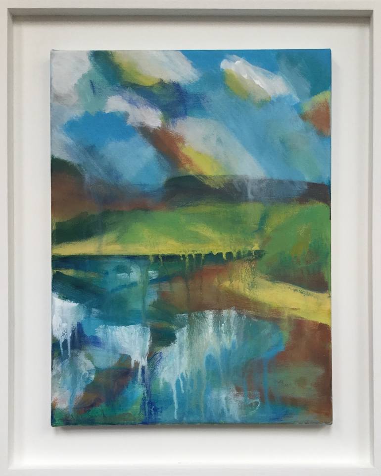 Estuary Painting by Christopher Smith | Saatchi Art