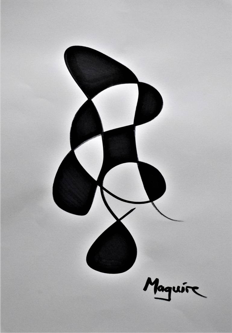 No.22, Deviance from the Circular Drawing by MJ Maguire | Saatchi Art