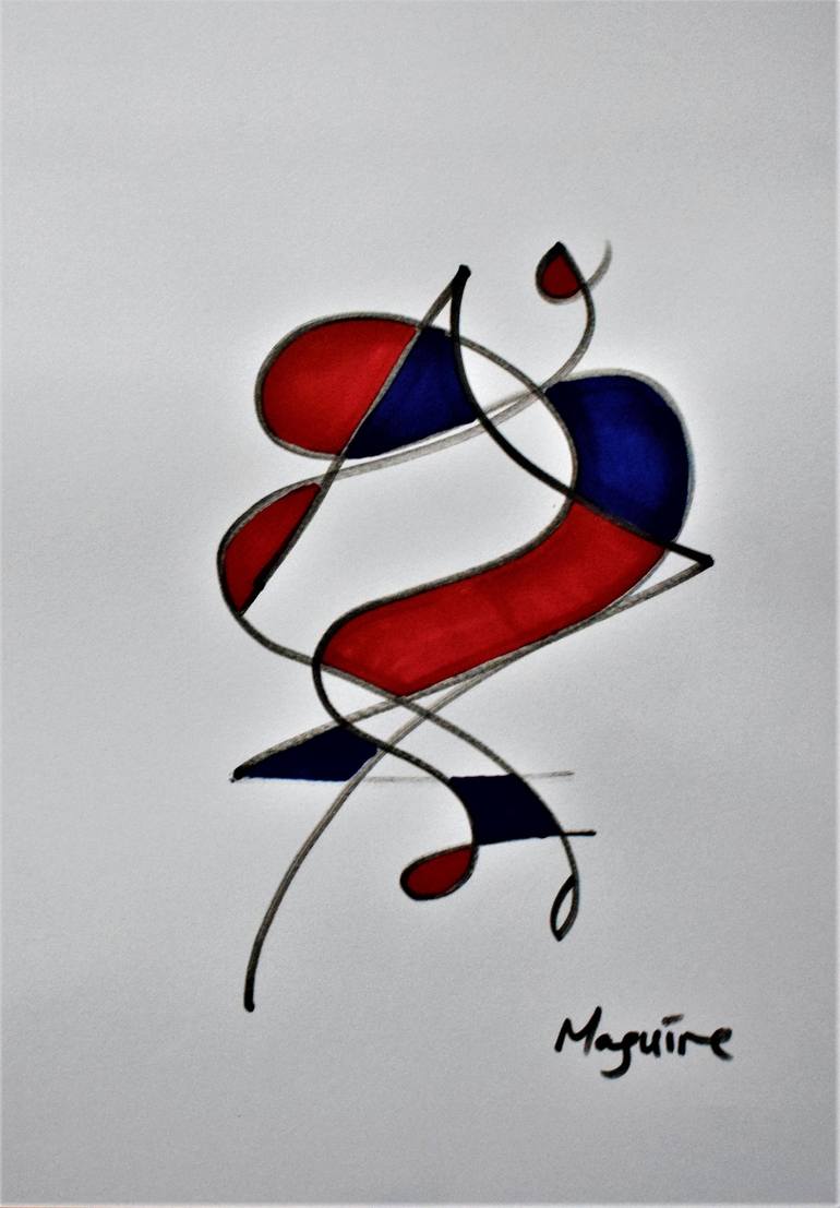 No. 56, Symbiosis Drawing by Mj Maguire | Saatchi Art