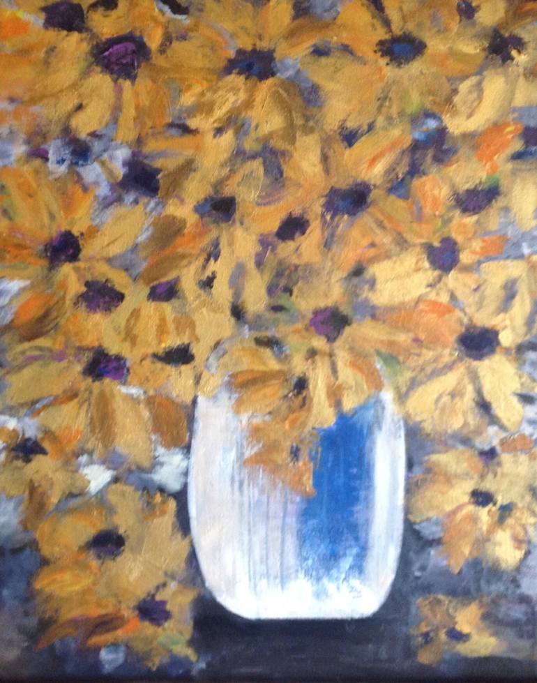 Fiona's Fiftieth Painting by Deborah Murphy | Saatchi Art