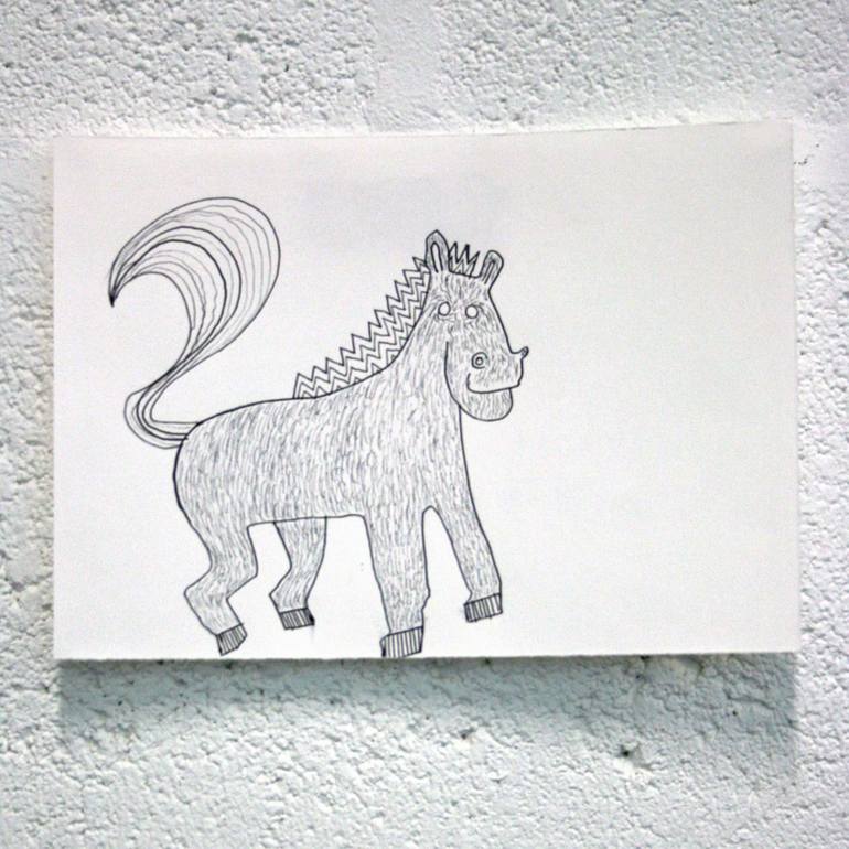 A shit drawing of anything Drawing by Paul Caisley | Saatchi Art