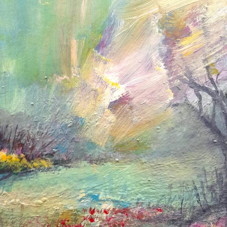 Sunny wind Painting by Elena Ivanova | Saatchi Art