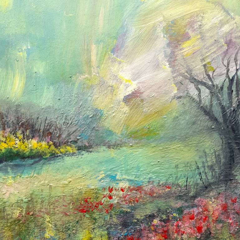 Sunny wind Painting by Elena Ivanova | Saatchi Art