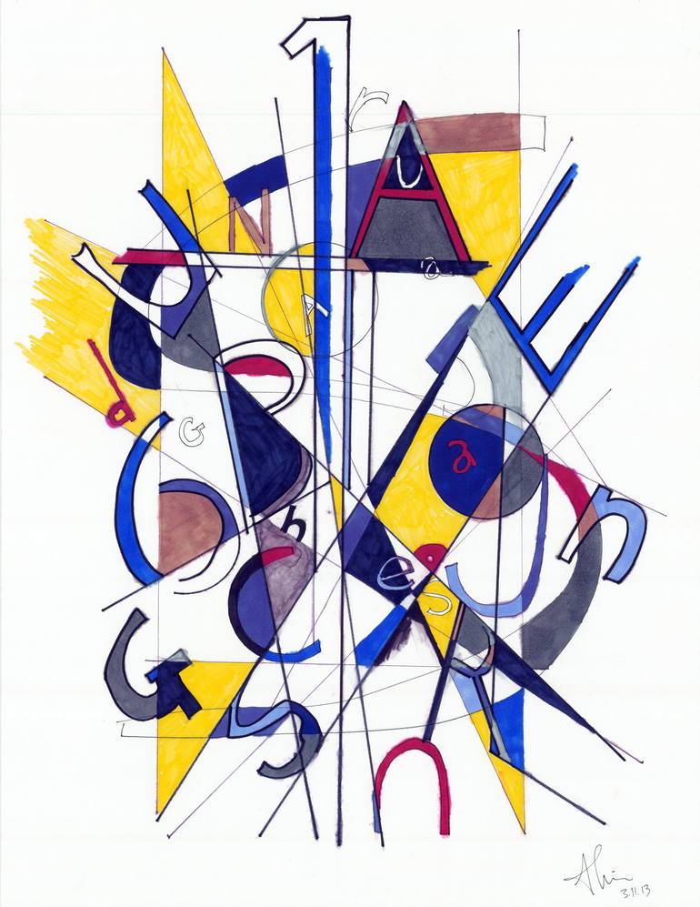 Bold Drawing by Aubrae Wilson | Saatchi Art
