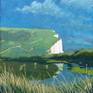 Cuckmere Haven Painting by Ian McAdam | Saatchi Art