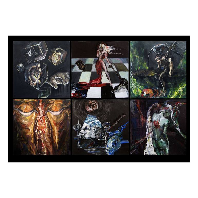 Homos Divisus. Painting by Natallia aka Sovushka XIII Savitskaya ...