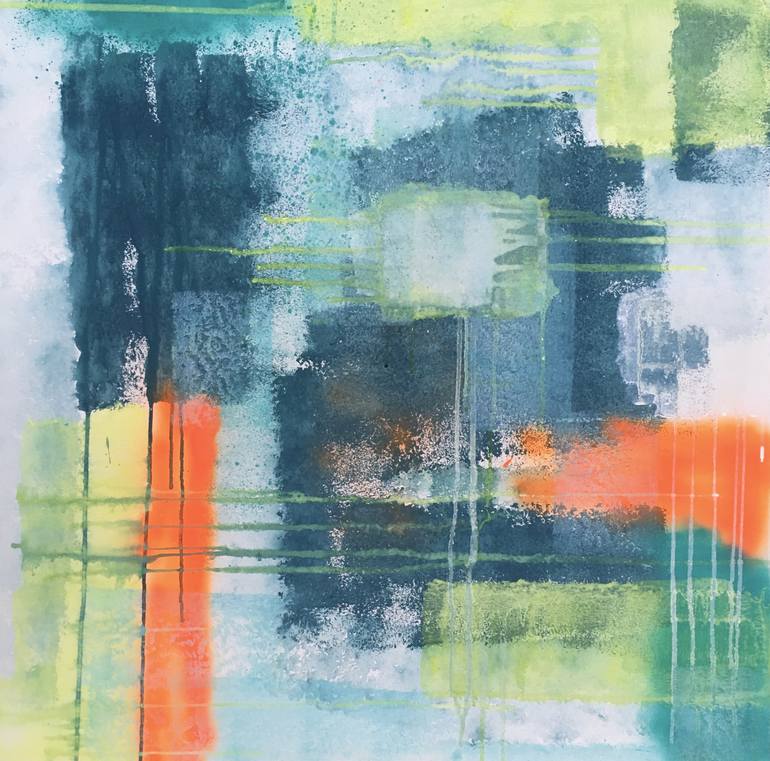 Azul Infinito Painting by Tahis Dz | Saatchi Art