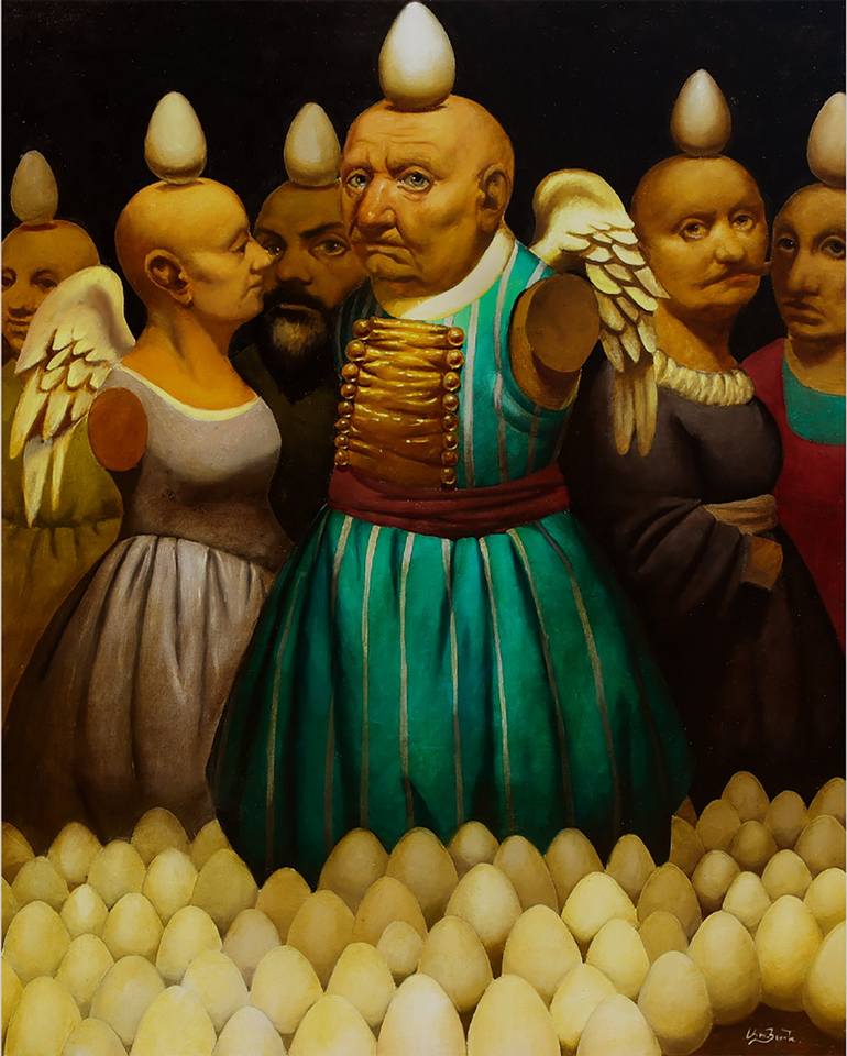 Walk in Paradise Painting by Ashot Yan | Saatchi Art