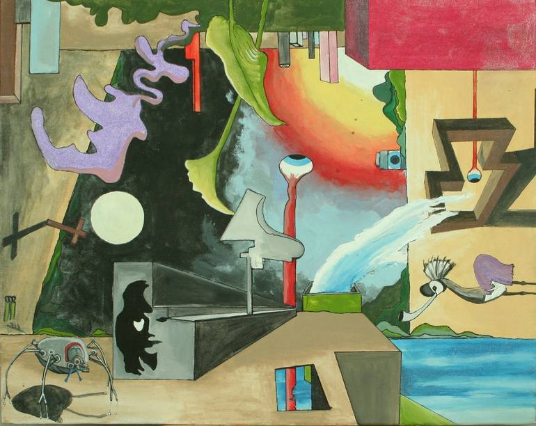 james Ruddle Anyway Painting Painting by James Ruddle | Saatchi Art