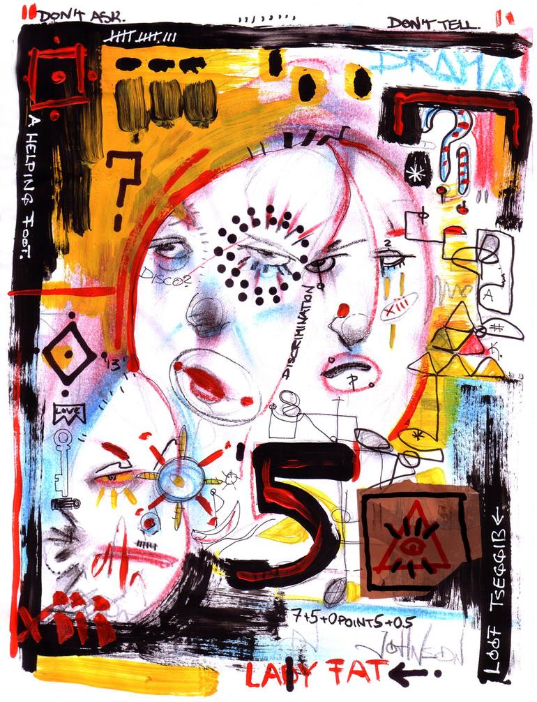 Taped Painting by Eric-Anthony Johnson | Saatchi Art