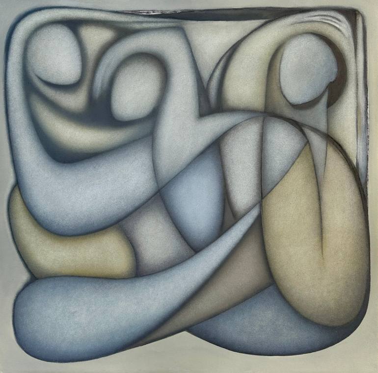 Symbiosis Painting by Helena Gullstrom | Saatchi Art