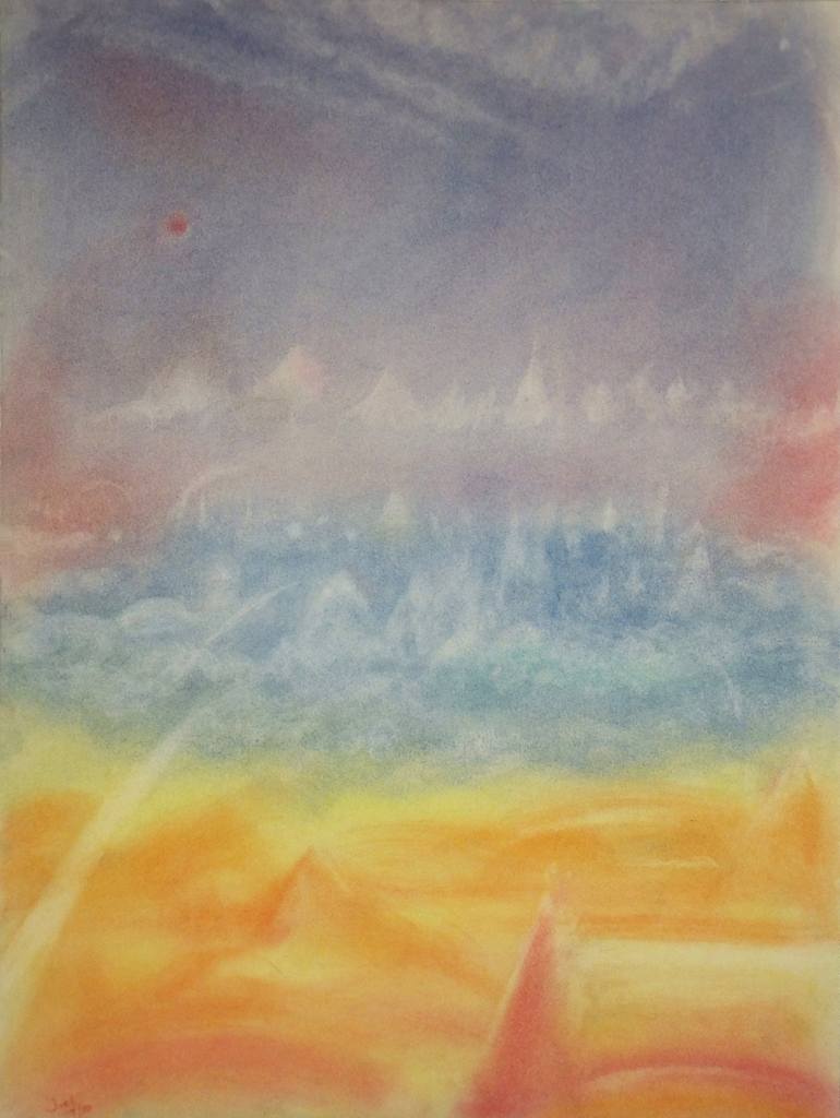 Zenith Drawing by Joel Rudin | Saatchi Art