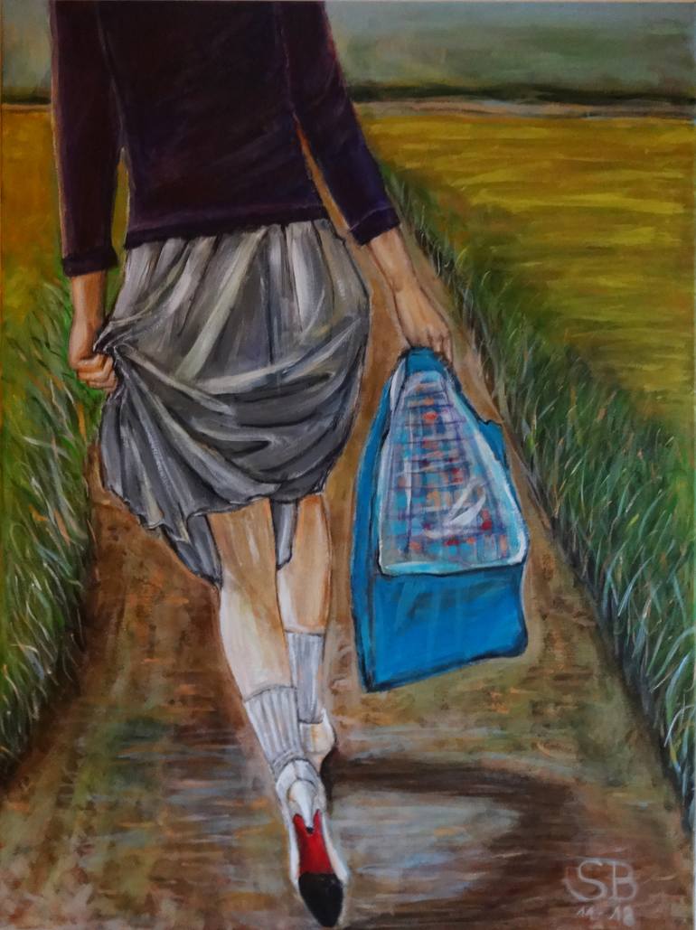 On the Way Painting by Sabine Blasko | Saatchi Art