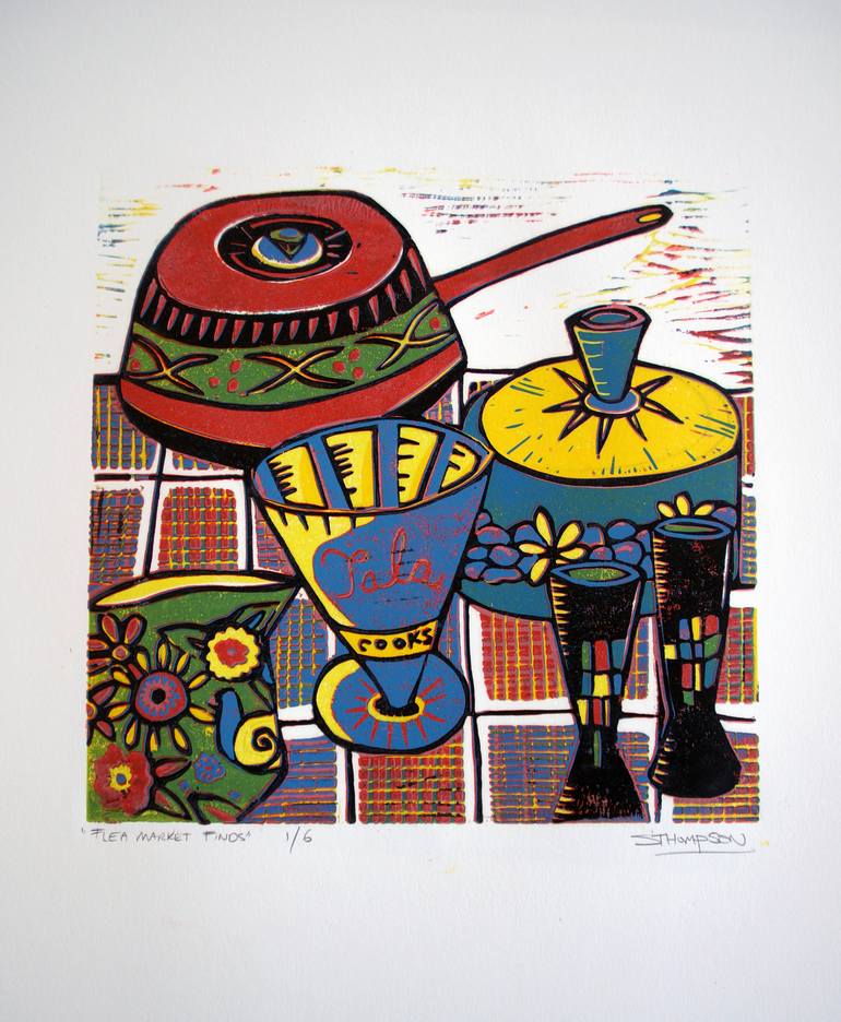 Flea Market Find - Limited Edition of 6 Printmaking by Samantha ...