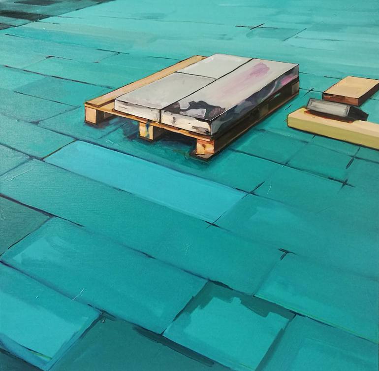 The Obstructionist Painting by Frederik Schnieders | Saatchi Art