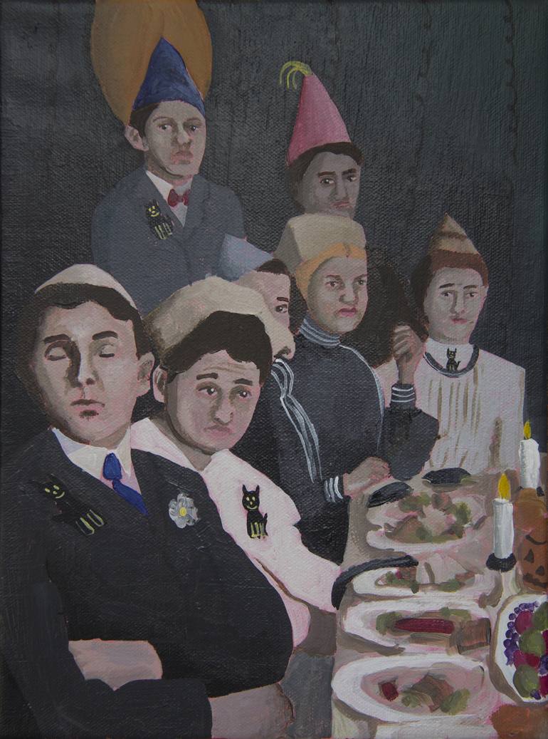 The Harmless Haunt Painting by Nick Douillard | Saatchi Art