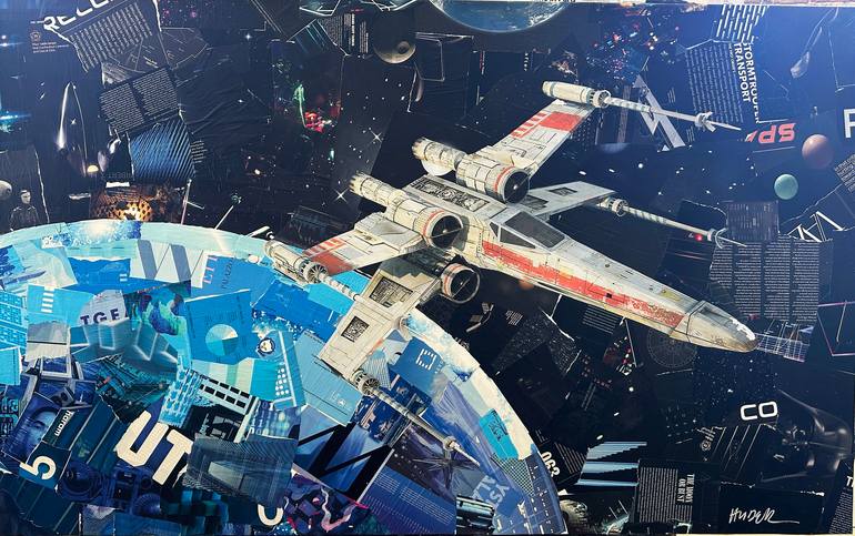 Mach 9 Collage by Jim Hudek | Saatchi Art