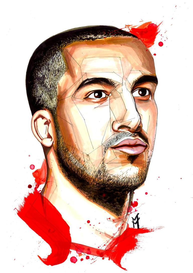 Theo Drawing by Mathew Vieira | Saatchi Art