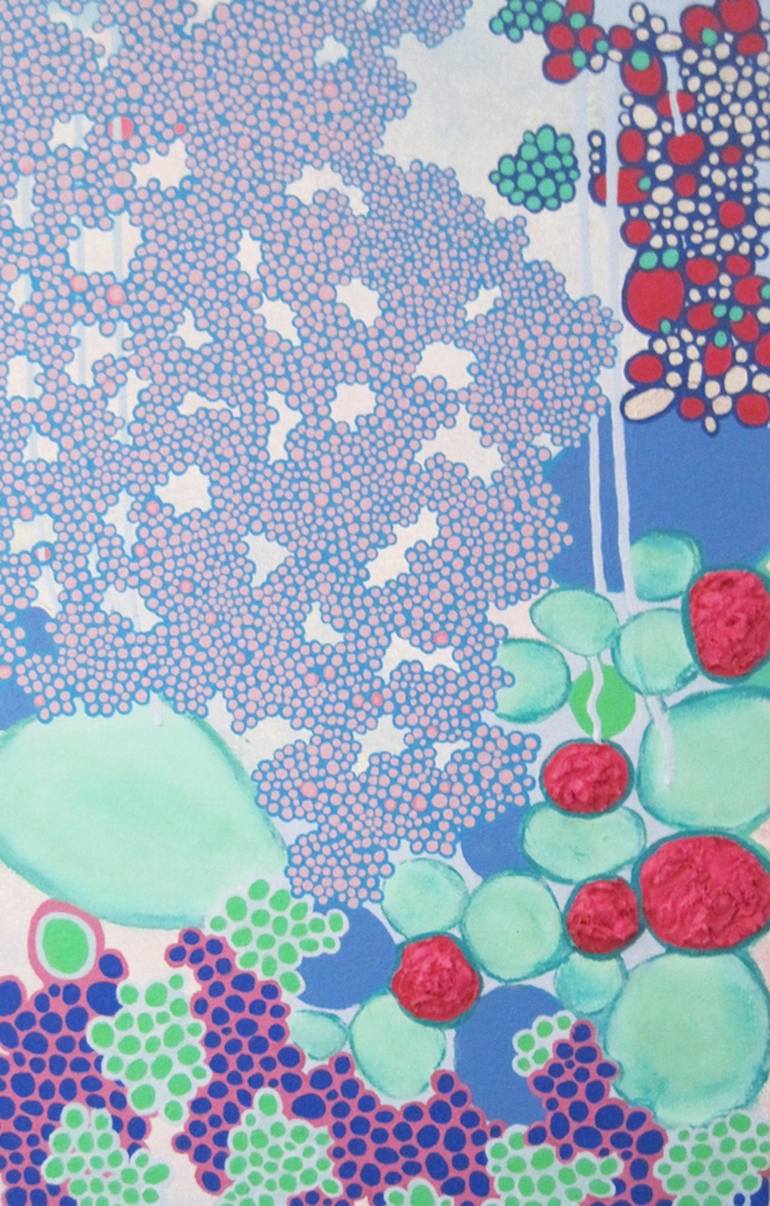 Rosebud Painting by Rebecca Jacoby | Saatchi Art