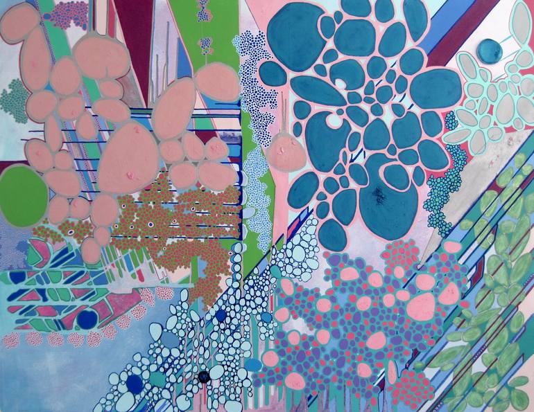 Cosmos Painting by Rebecca Jacoby | Saatchi Art