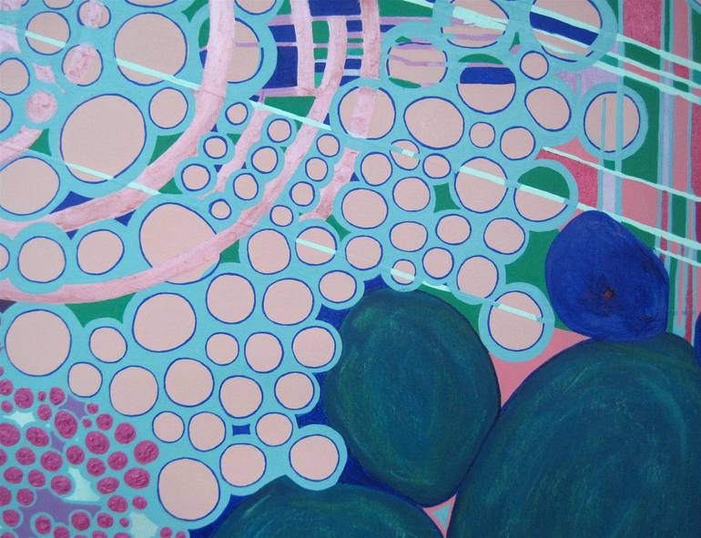 Bricolage Painting by Rebecca Jacoby | Saatchi Art