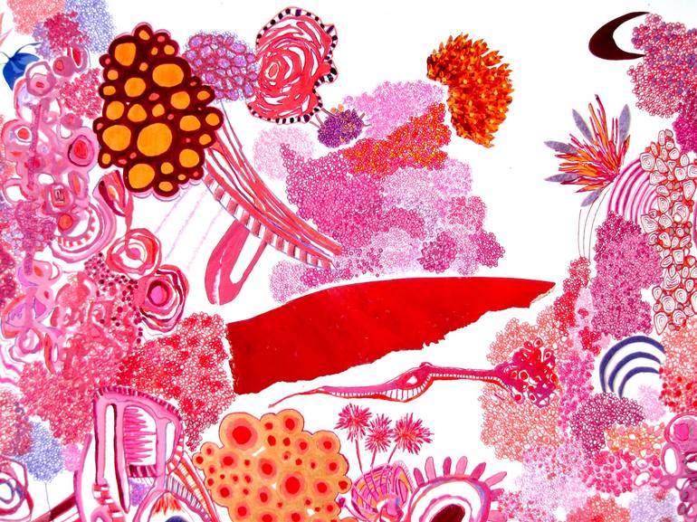 Riptide Drawing by Rebecca Jacoby | Saatchi Art