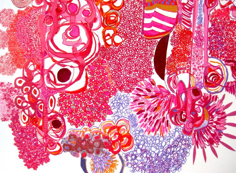 Riptide Drawing by Rebecca Jacoby | Saatchi Art