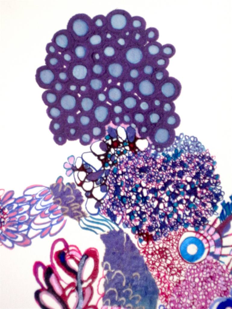 Hoopla Drawing by Rebecca Jacoby | Saatchi Art