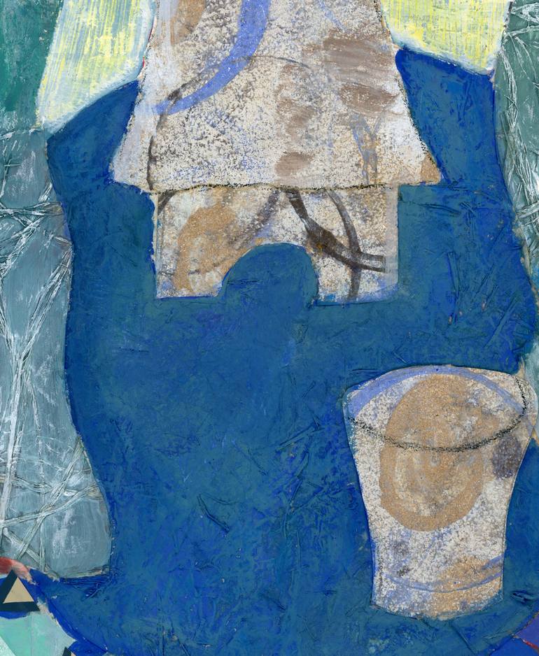 Still Life with Pyxis and Kalathos Collage by Charlotte Kirkholt ...