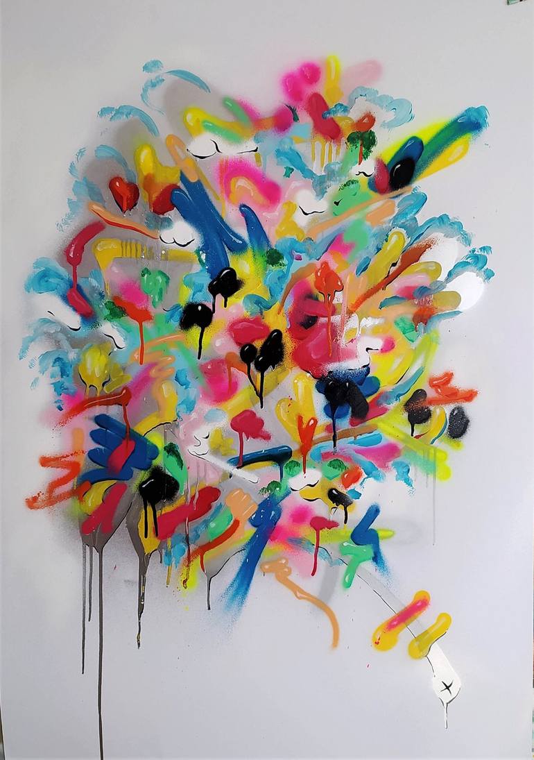 one shot painting Painting by Eduardo Escobar | Saatchi Art