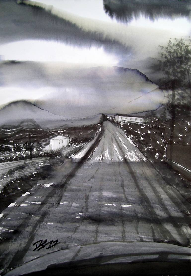 Passing 14 Painting by Danilo Santinelli | Saatchi Art