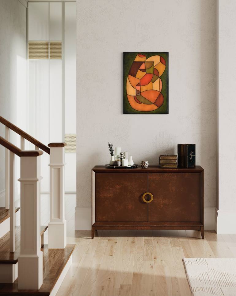 Birth in the Primeval Forest Painting by Kerry O Furlani | Saatchi Art