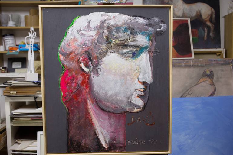 DAVID Painting by Fernando Toro Piriz | Saatchi Art